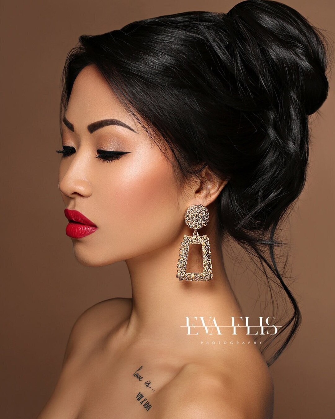 Gold Dangle Earrings, Chunky Gold Earrings, Oversized Earrings, Pageant ...