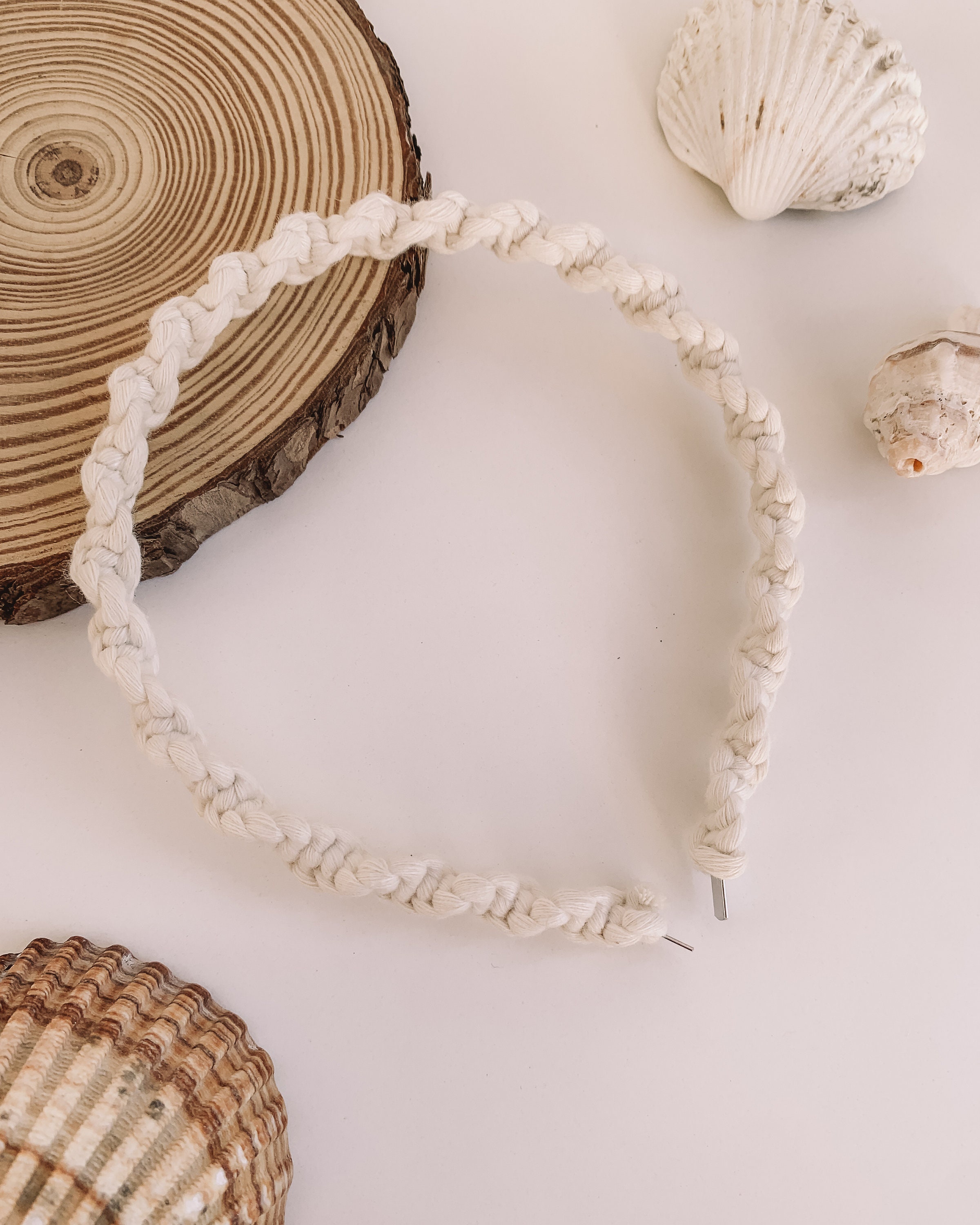 Spiral Headband Boho Macrame Hair Accessories Cute Headband lady - Etsy