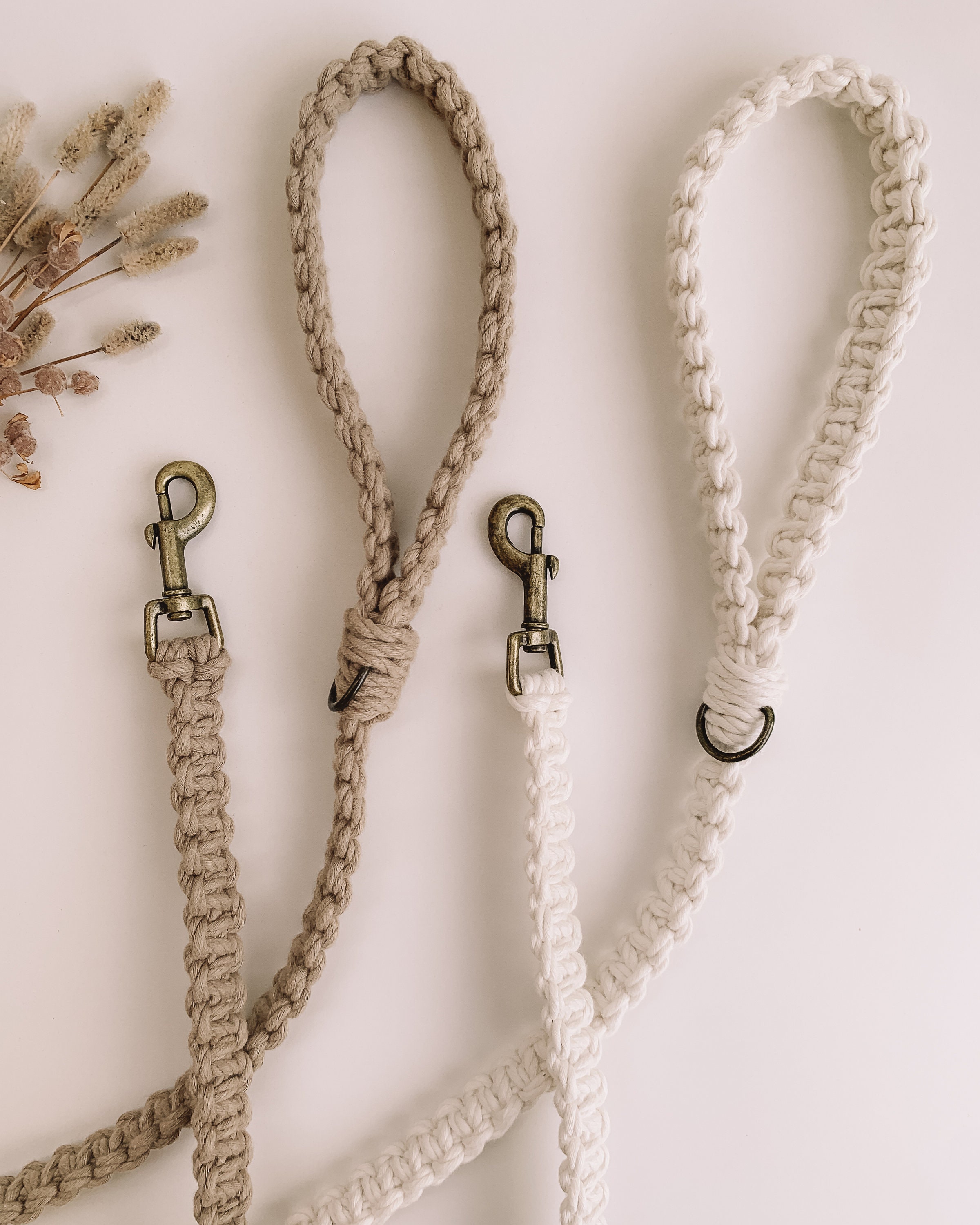 Dog Lead Boho Macrame Dog Leash Accessories indi - Etsy