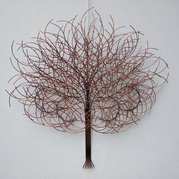 Metal Tree Sculpture - Etsy