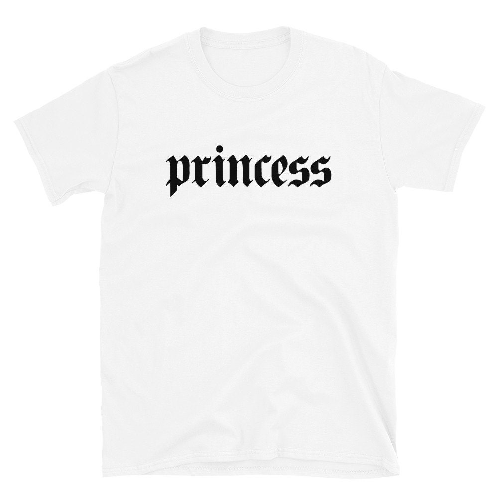 Camiseta gótica de princesa BDSM sumisa, camiseta gótica DDlg, pequeño ...