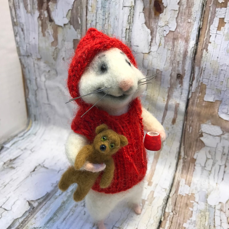Woolen Mice - Etsy