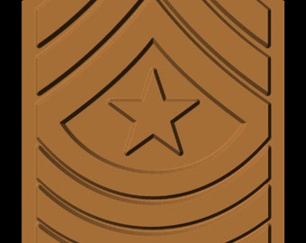 Wooden Rank Insignia | Etsy