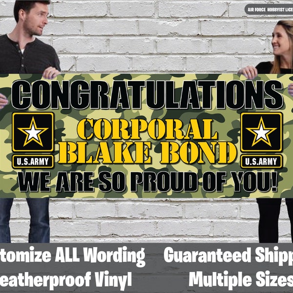 Army Banner - Etsy
