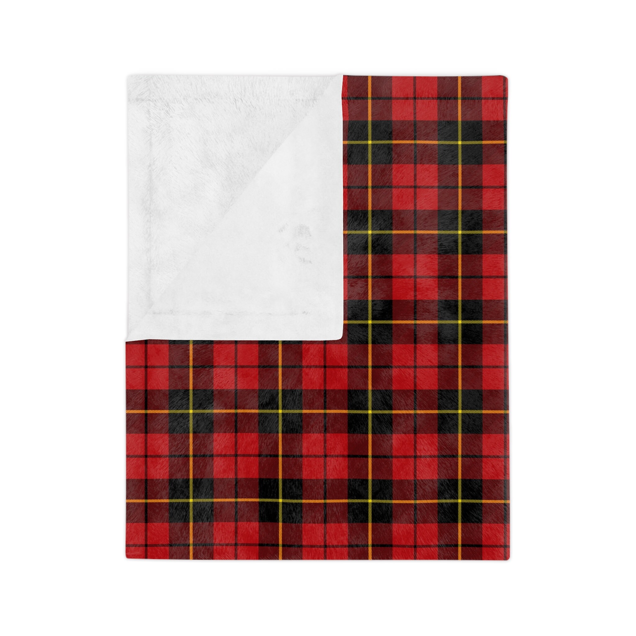Clan Wallace Tartan Velveteen Minky, Clan Wallace Blanket, Clan Wallace ...