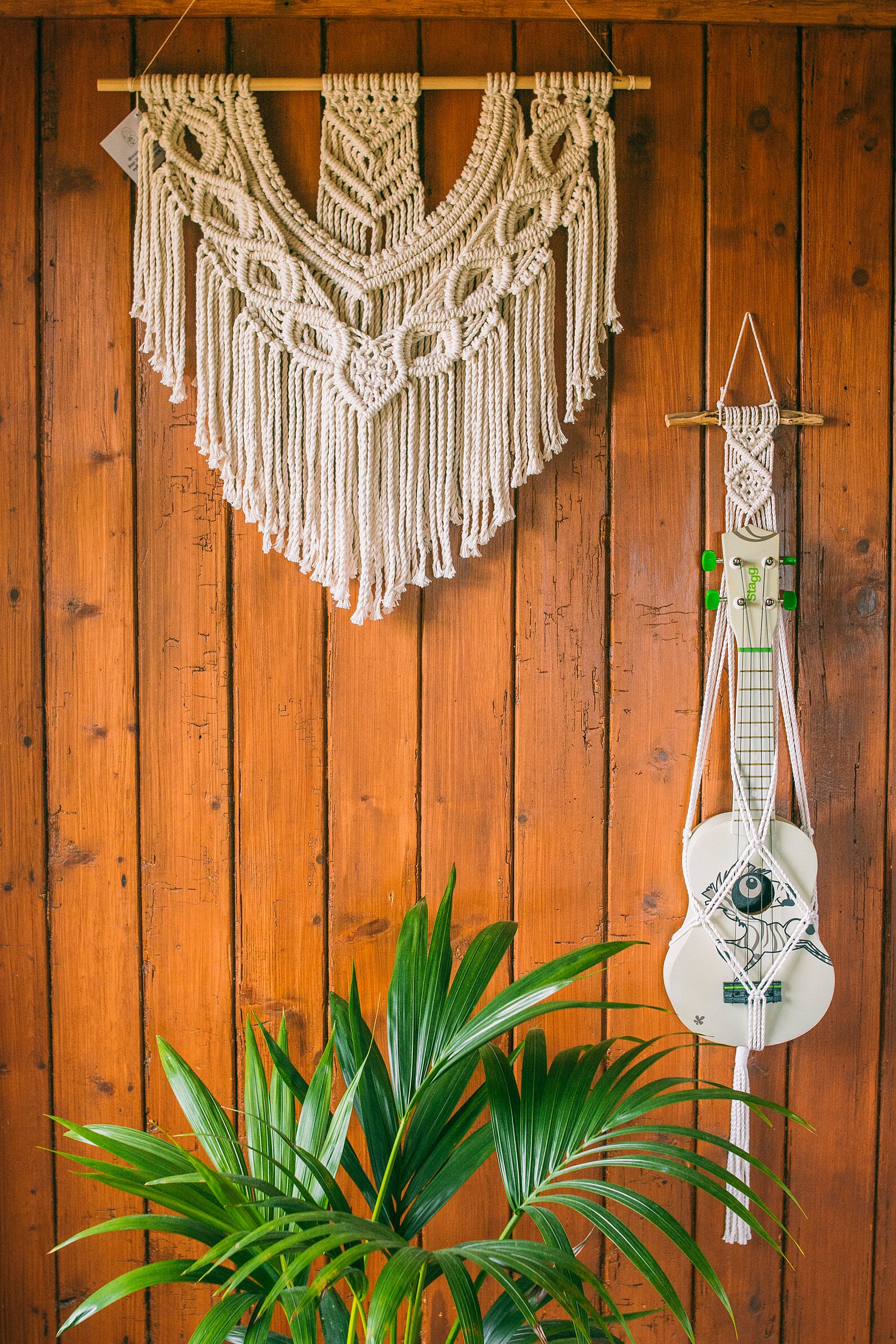 Ukulele Hanger Macrame Ukulele Hanger Macrame Ukulele | Etsy