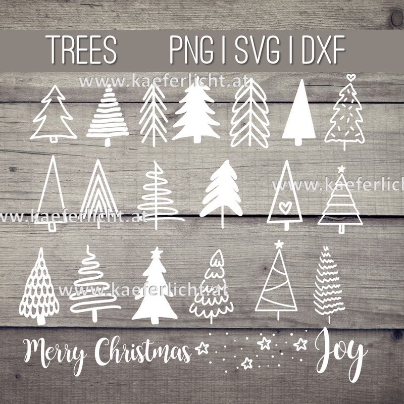 Plotterdatei tannenbaum - Etsy.de