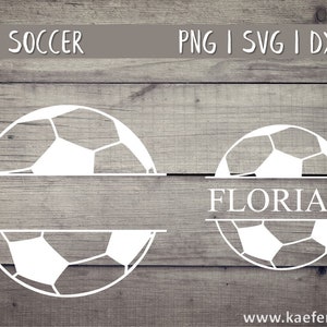 Soccer SVG DXF PNG Football Plotter Files Vector Cricut Brother Canvas ...