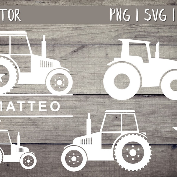 Tractor Svg - Etsy