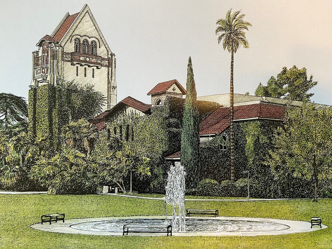 San Jose State University, SJSU, Tower Hall - Etsy