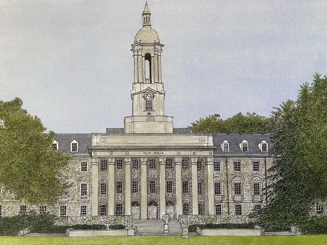 Penn State University, Nittany Lions, Old Main, State College, Diploma ...