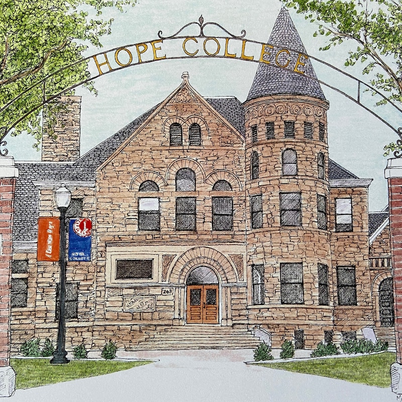Hope College - Etsy