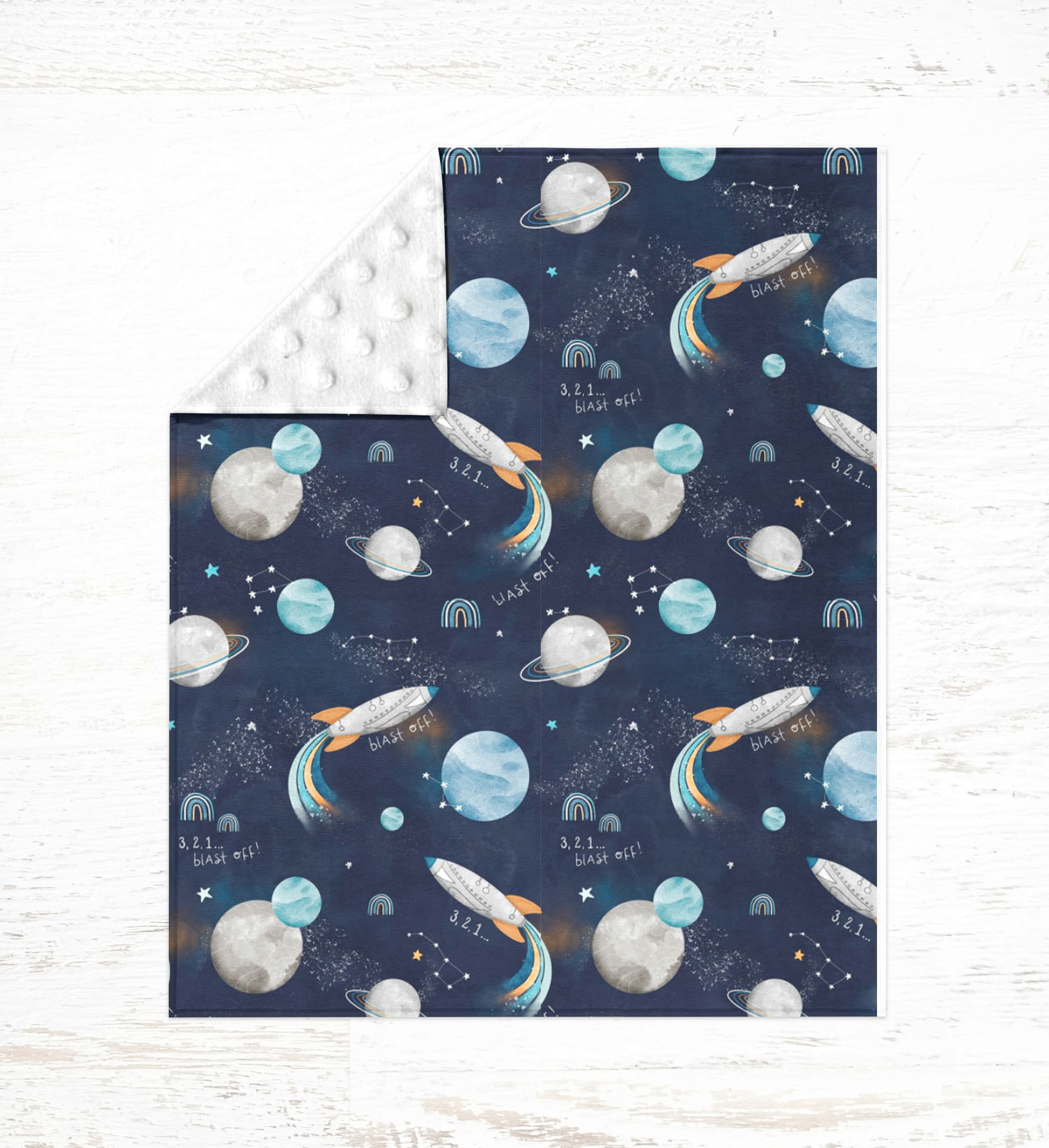 Space Crib Bedding Set Boy, Baby Boy Crib Bedding Set, Space Themed ...