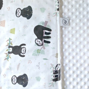 Sloth Baby Bedding, Crib Bedding Set Neutral, Sloth Crib Bedding, Sloth ...