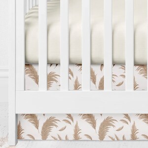 Boho Crib Bedding Set, Boho Baby Girl Crib Bedding Set, Baby Bedding ...