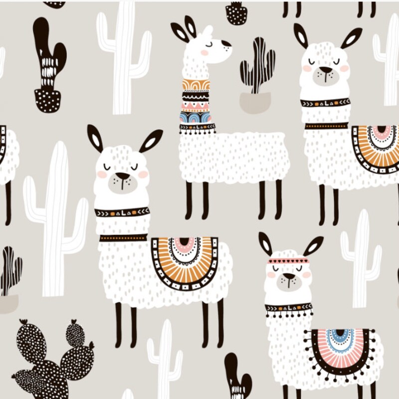 Llama Quilt Pattern - Etsy