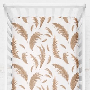 Boho Crib Bedding Set, Boho Baby Girl Crib Bedding Set, Baby Bedding ...