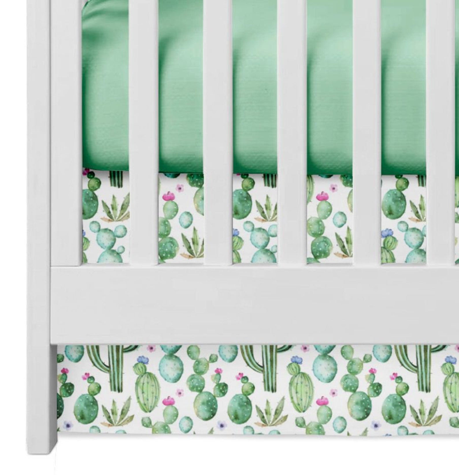 Cactus Crib Bedding Set ~ Cactus Nursery Bedding Set ~ Cactus Crib ...