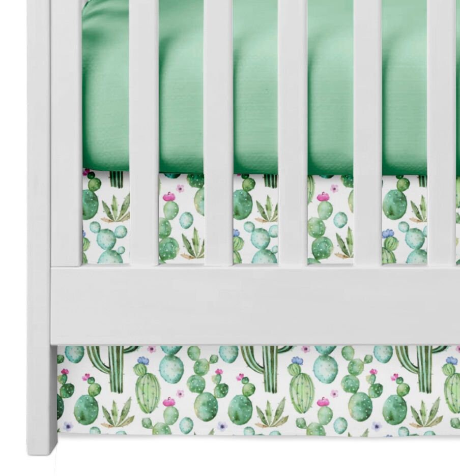 Cactus Crib Bedding Set ~ Cactus Nursery Bedding Set ~ Cactus Crib ...