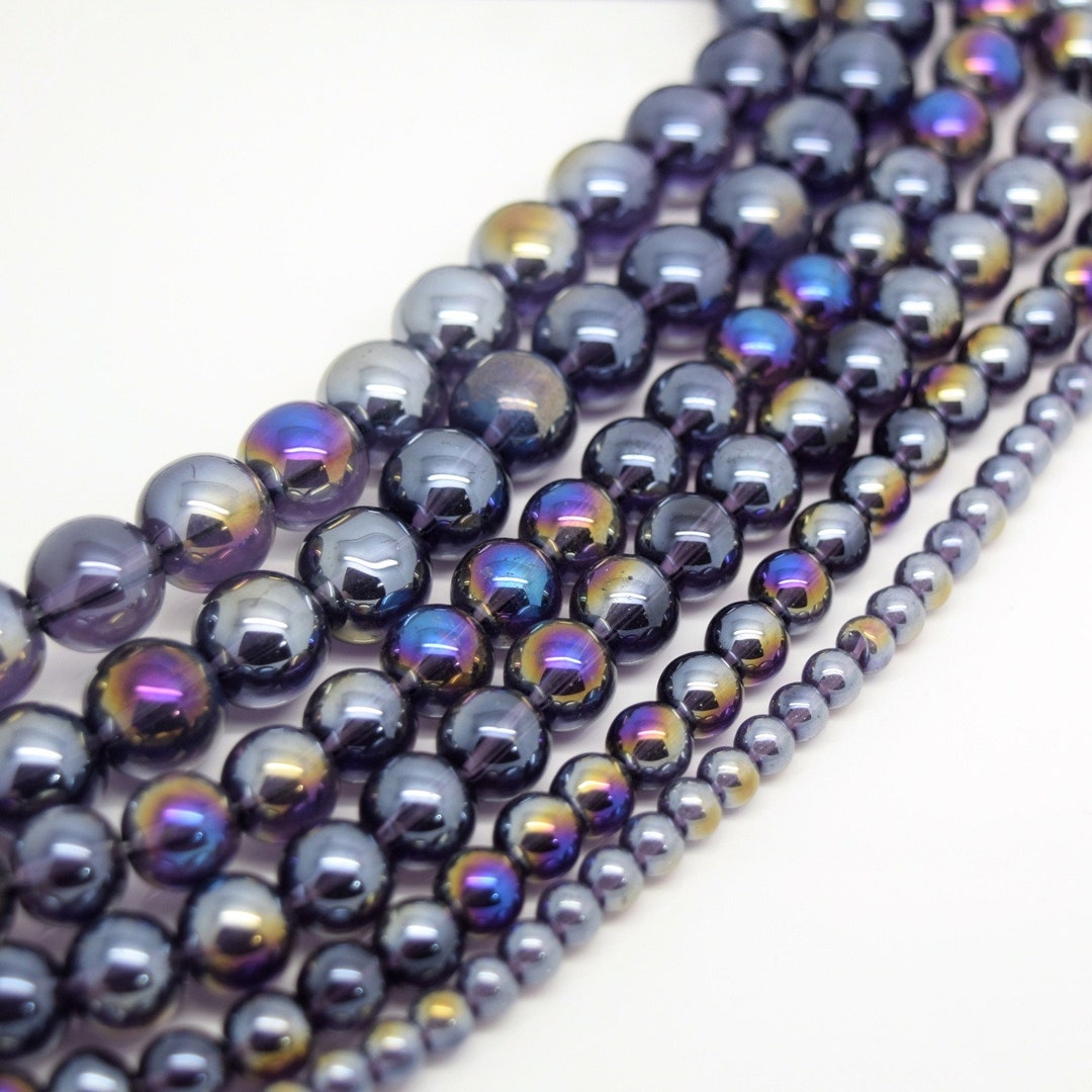Smooth Round Glass Beads for Jewellery Making 4mm6mm8mm10mm - Etsy