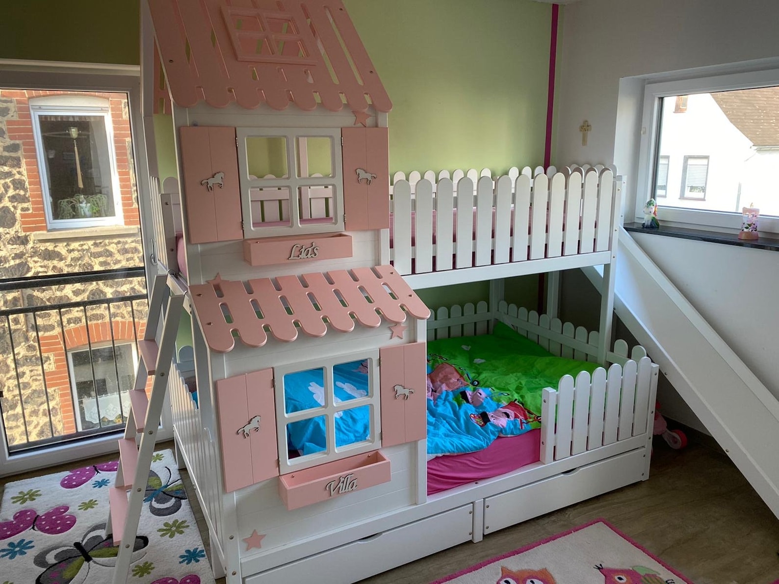 Bunk Bed for Kids, Loft Bed, Playhouse, Bunk Bed, Kids Bed, Toddler Bed ...
