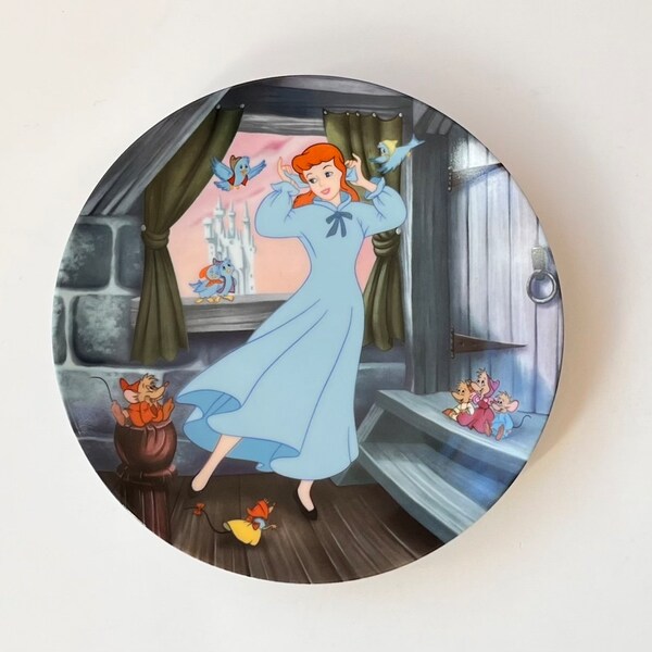 Cinderella Plate - Etsy