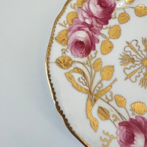 Antique Swansea Cabbage Roses Copeland Pattern 3880 Swansea Pink Rose ...