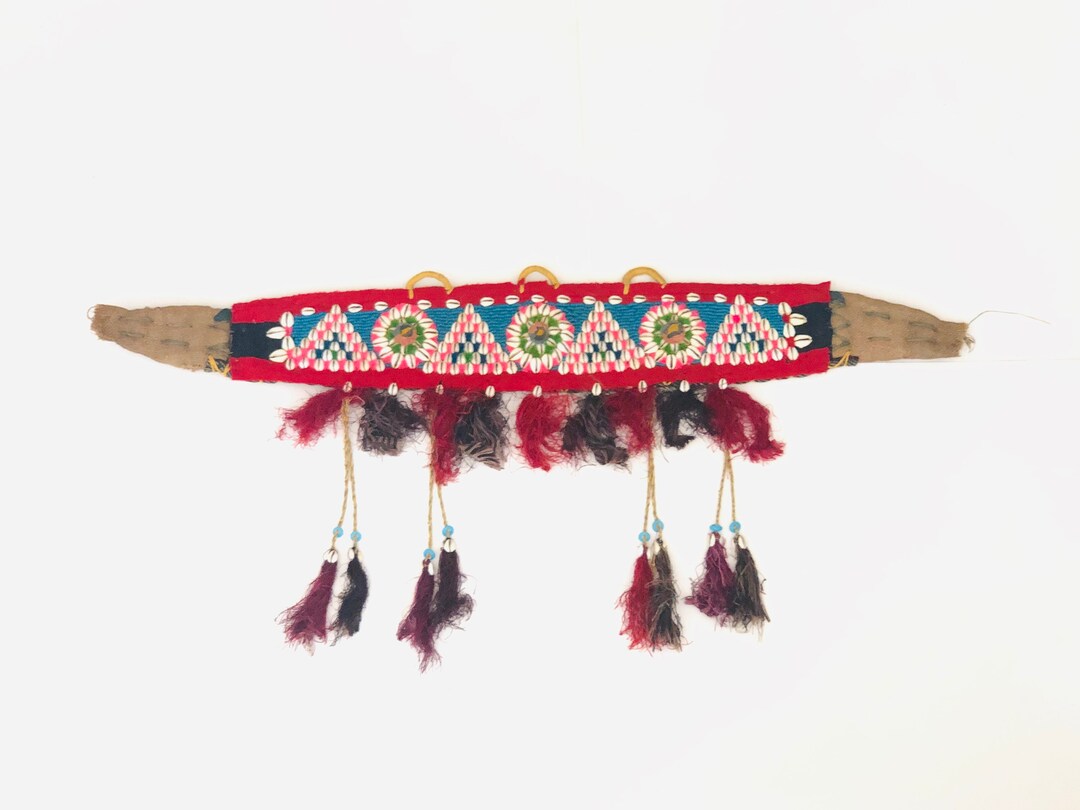 Antique Rare Tribal Ritual Beaded Belt Ethnic Handcrafted, African ...