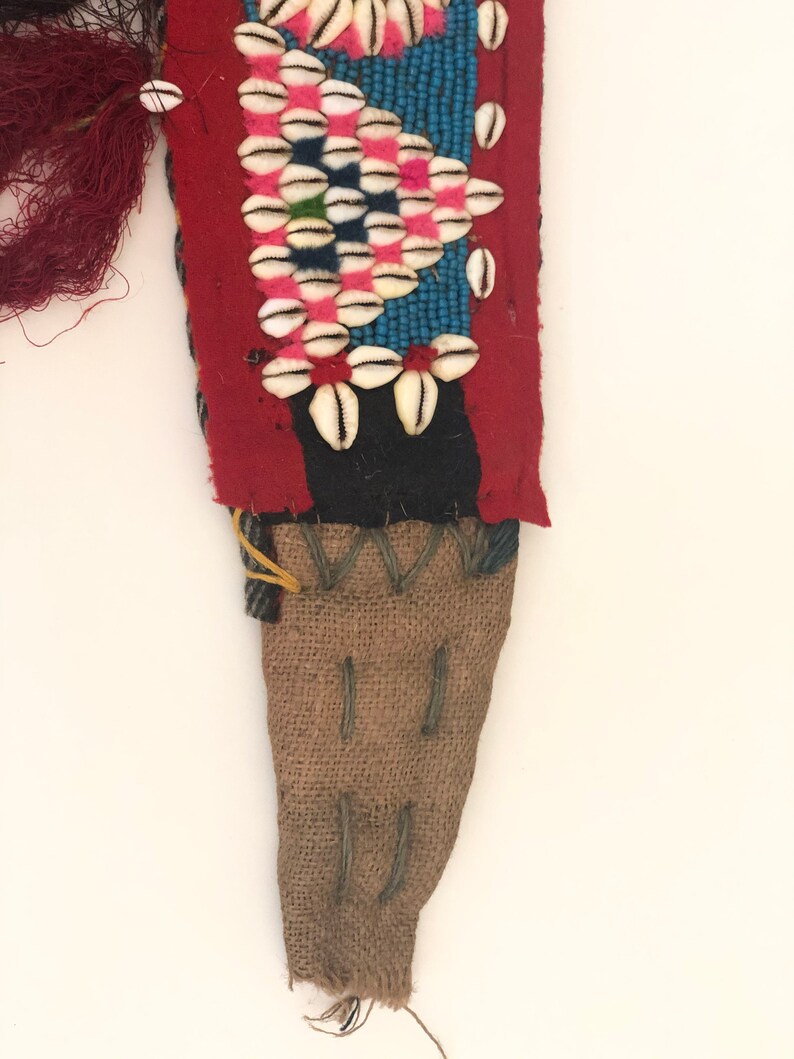 Antique Rare Tribal Ritual Beaded Belt Ethnic Handcrafted - Etsy