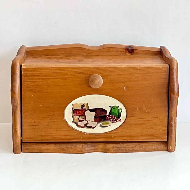 Vintage Bread Box - Etsy
