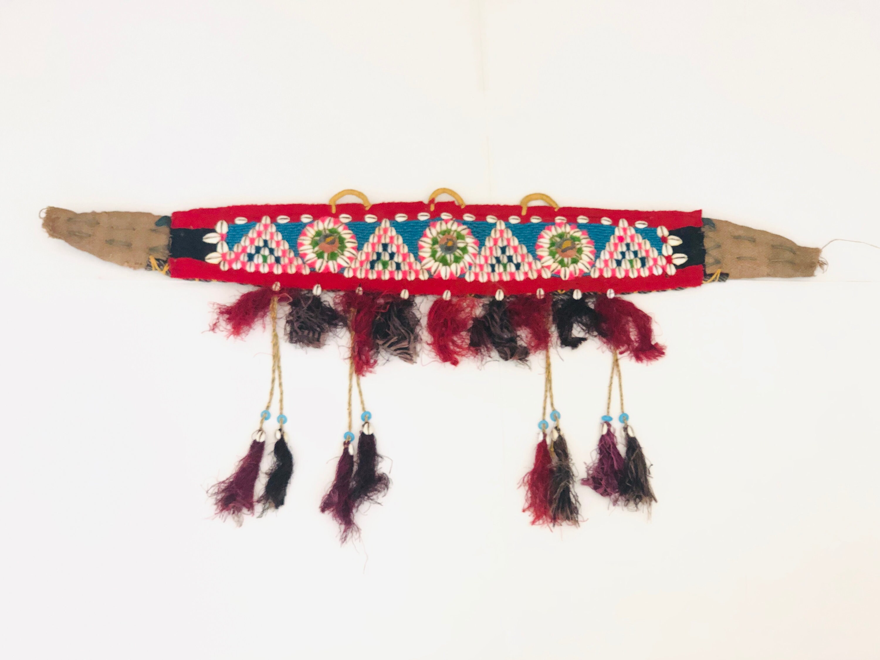 Antique Rare Tribal Ritual Beaded Belt Ethnic Handcrafted, African ...