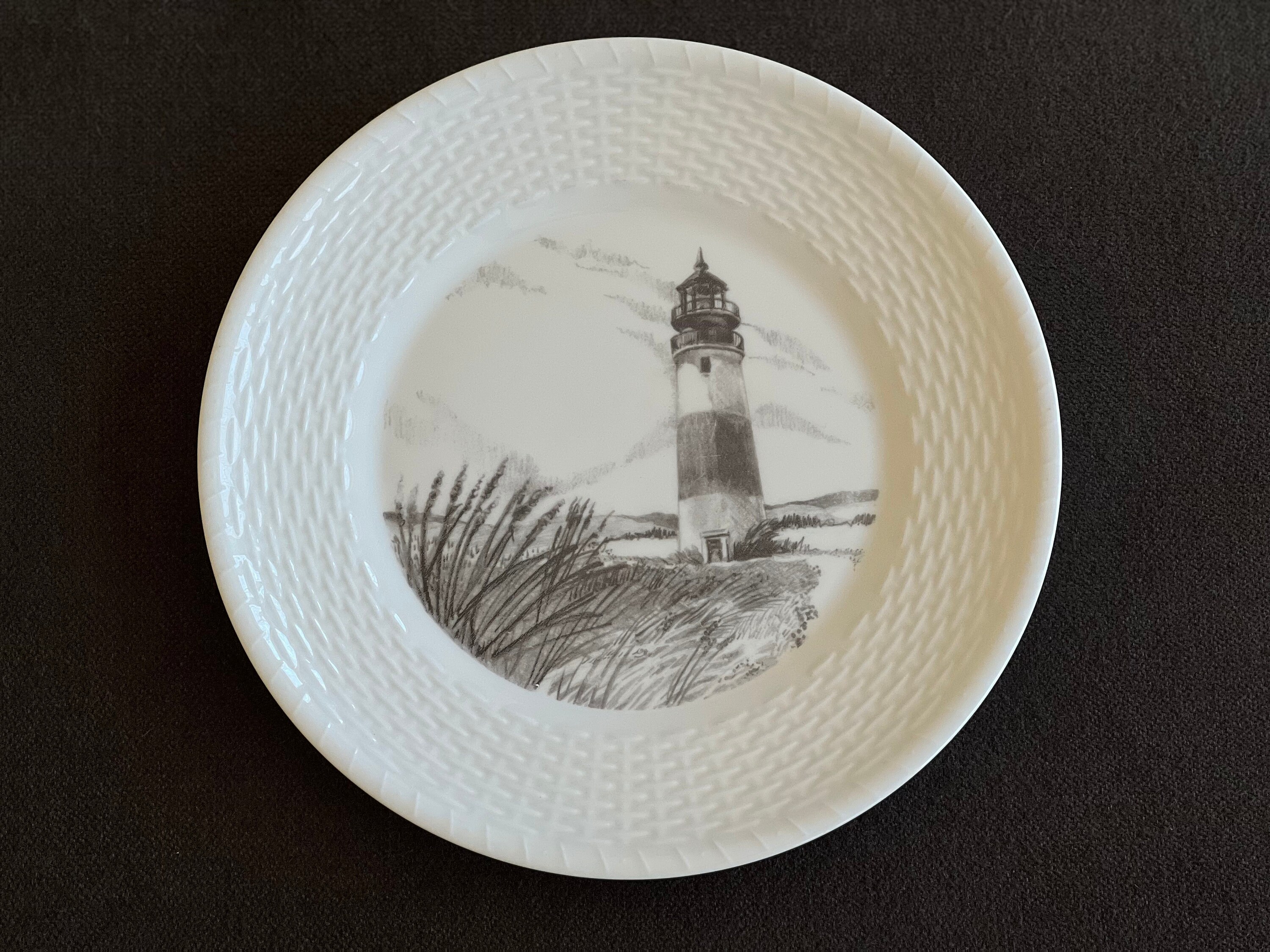 Wedgwood Nantucket Basket Accent Luncheon Collectors Plates - Etsy