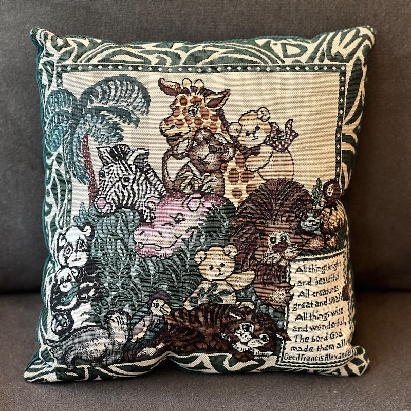 Animal Throw Pillow - Etsy