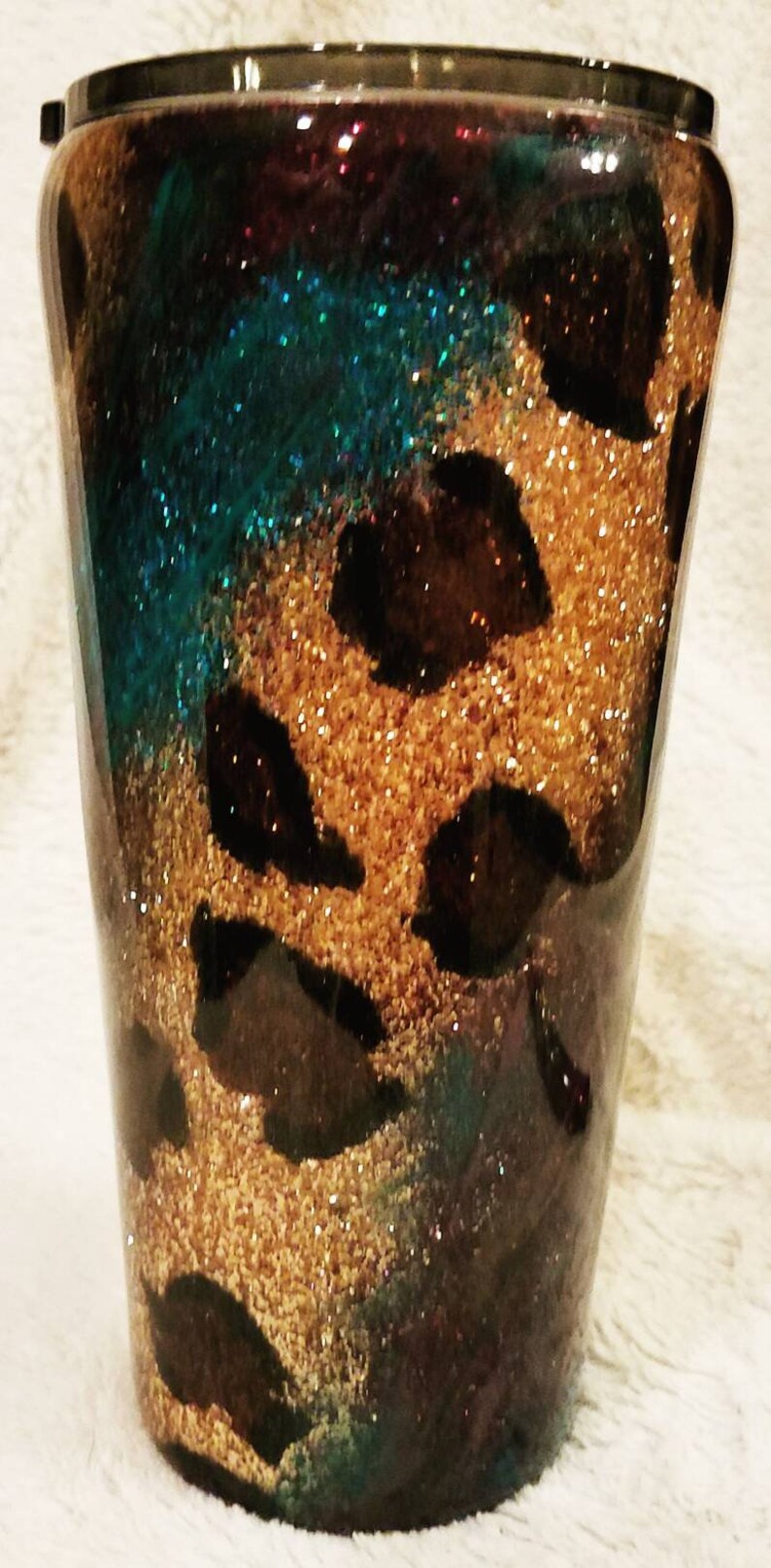 22 Oz Gypsy Leopard Glitter Tumbler and Pen Lot - Etsy