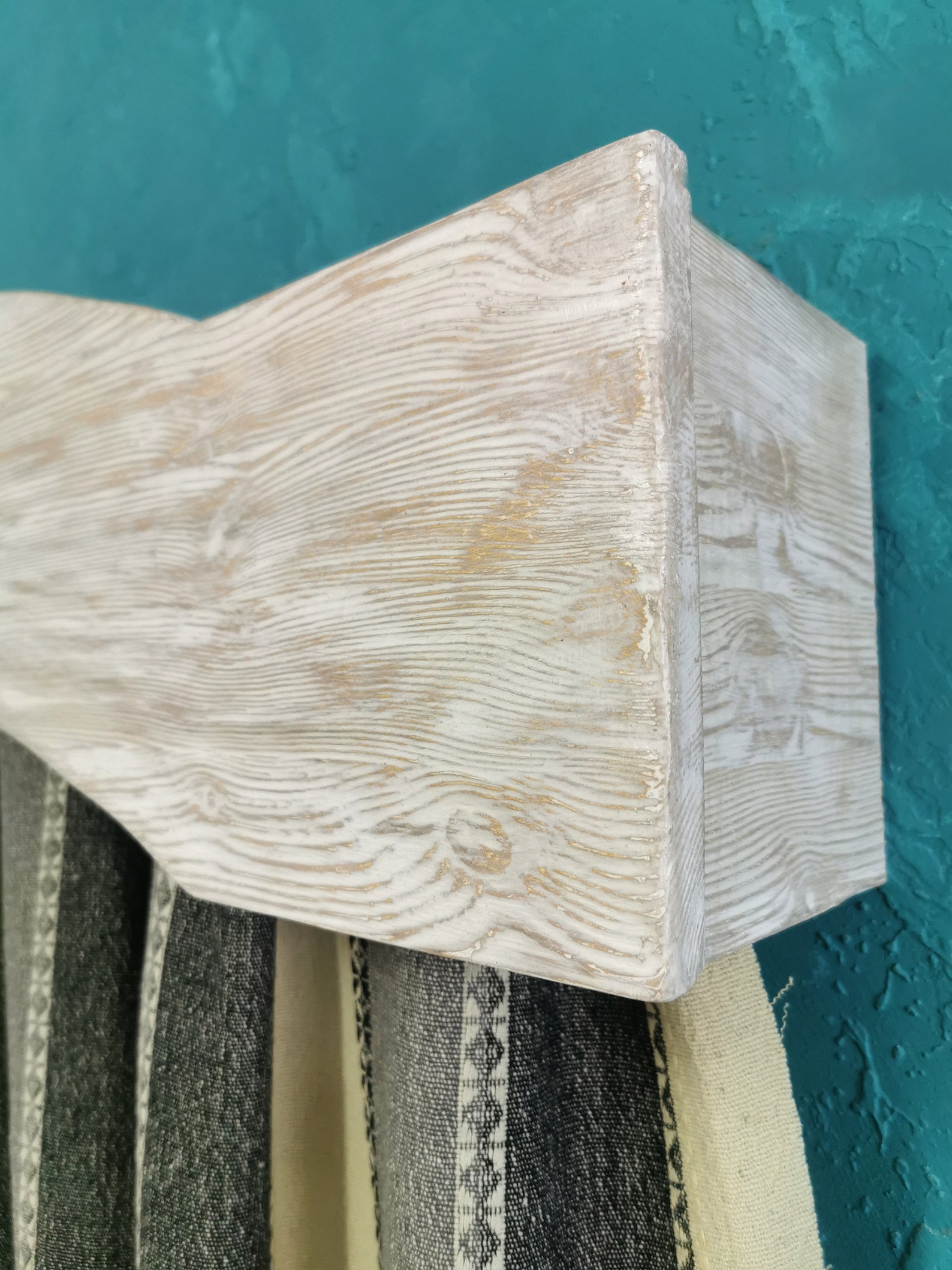 Rustic White Wood Window Cornice: Farmhouse Decor - Etsy