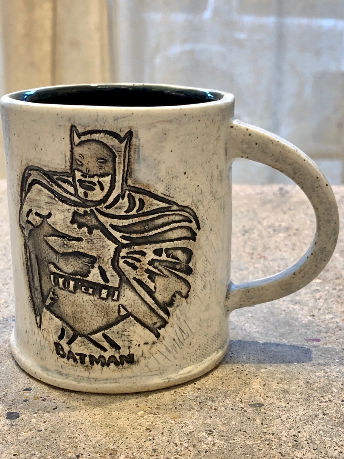 Holy Batman and Robin Mug Batman Handmade Pottery Mug Batman - Etsy