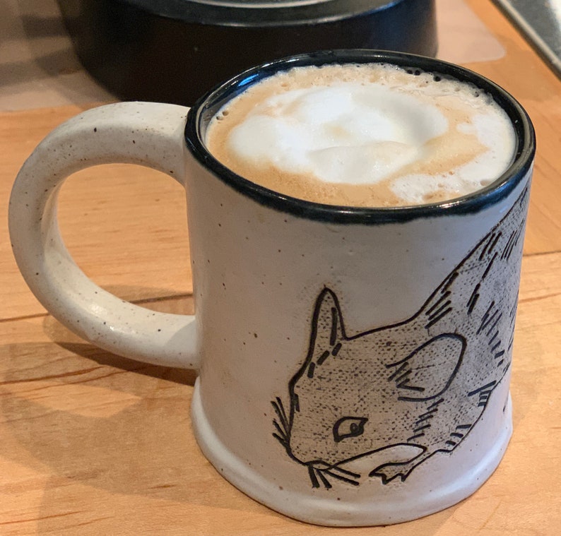 Smallest Rat Mug - Handmade Rat Art, Pottery Mug - Etsy