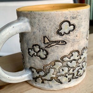 Popcorn Mug-quirky Handmade Popcorn Art! Pottery Mug - Etsy