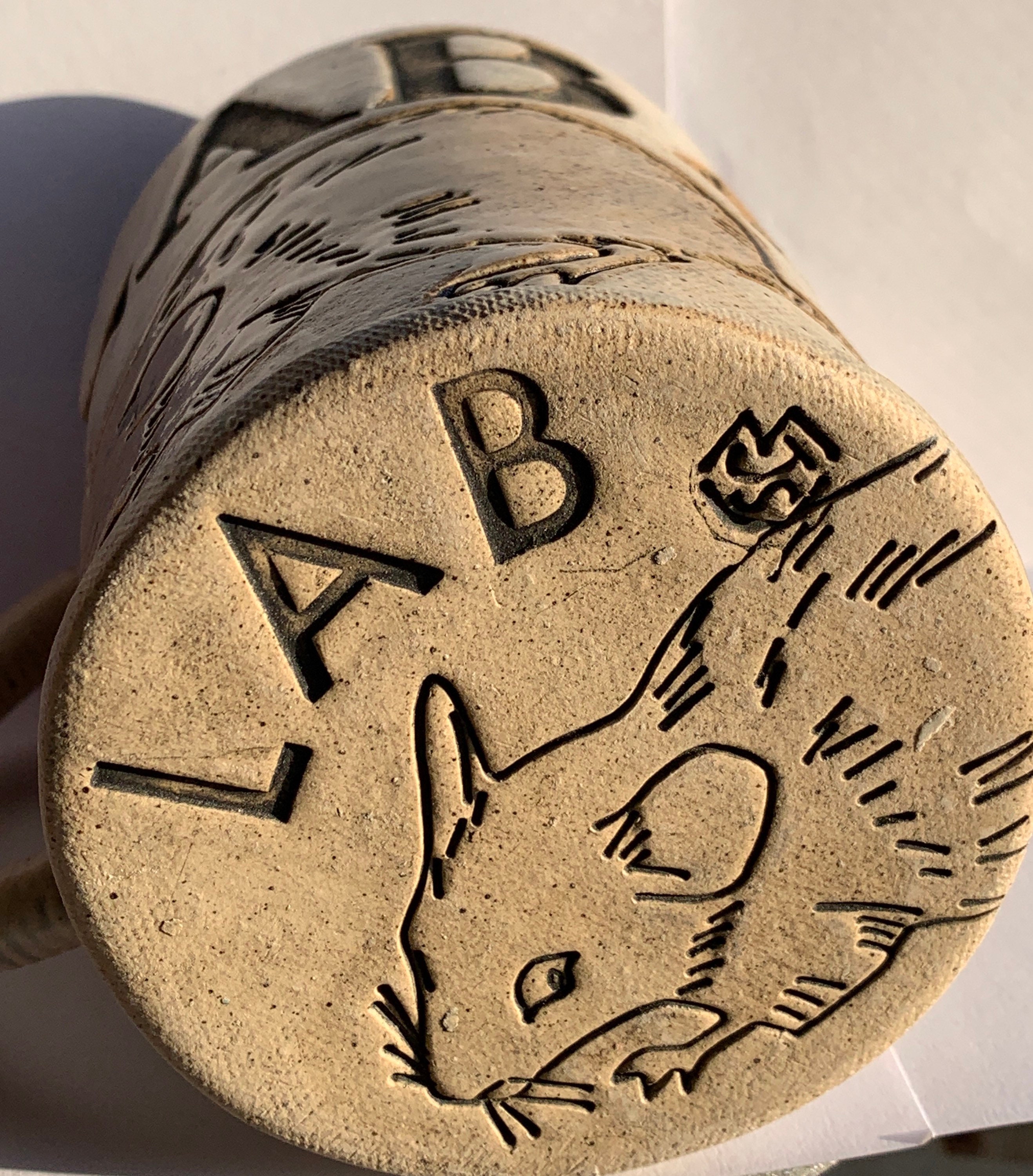 Lab Rat Mug Handmade Rat Art Rat Gift Pottery Mug - Etsy