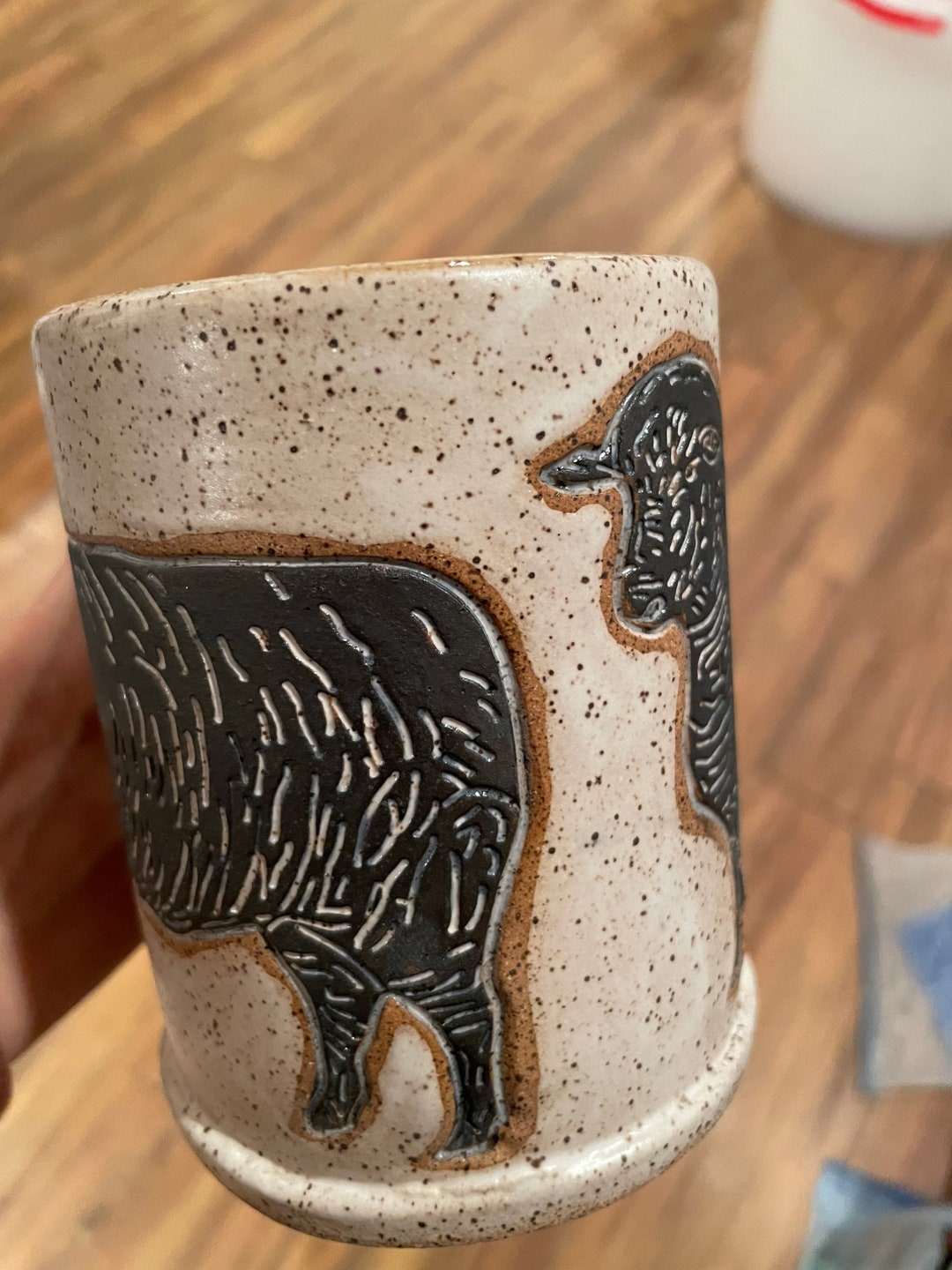 Black Sheep Mug- Handmade Art Pottery - Etsy