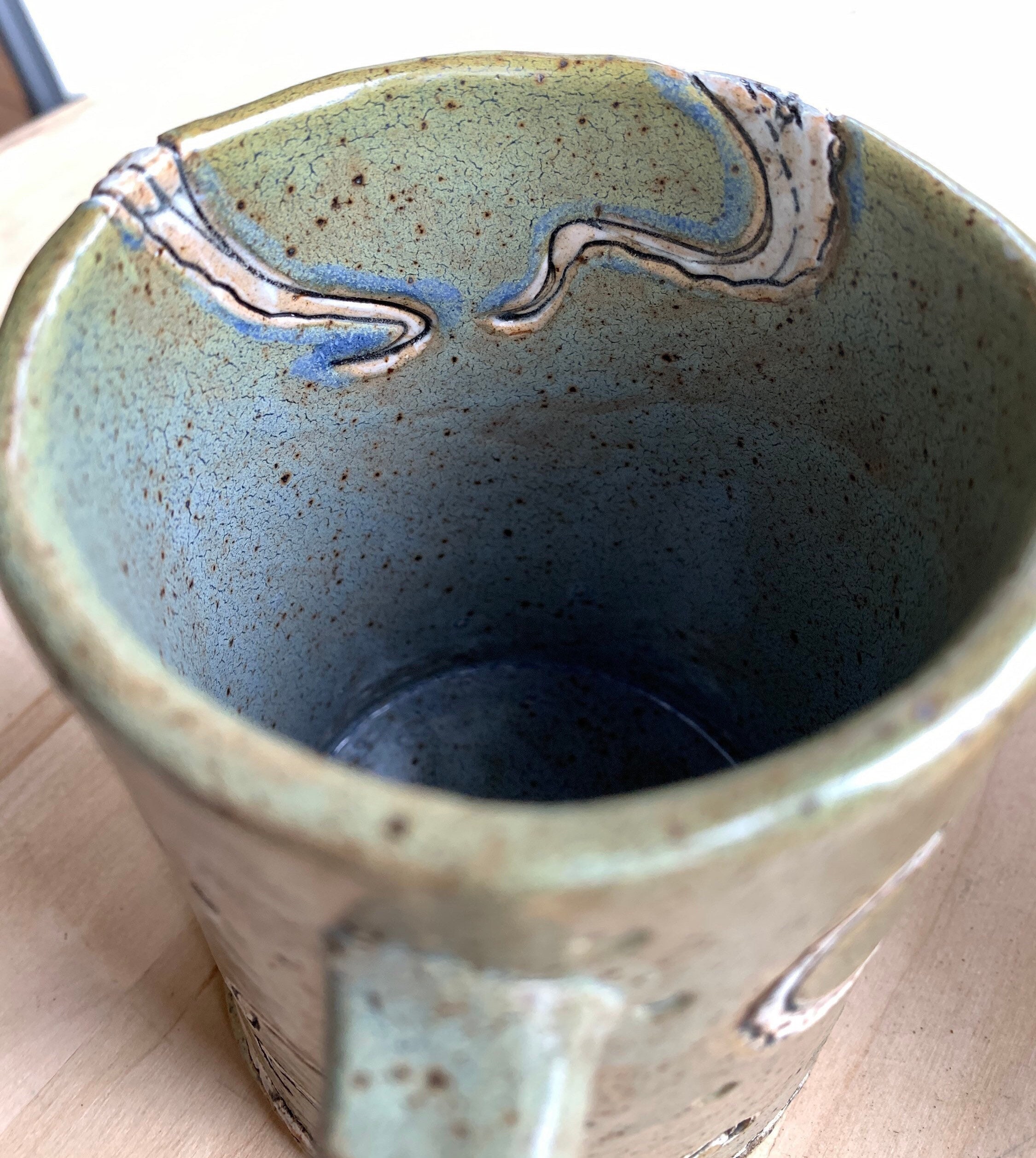 Red Clay Octopus Mug - Handmade Pottery Octopus Art Mug - Etsy