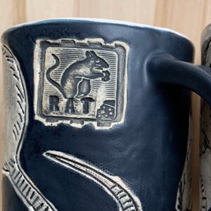 Rat Mug Set- Handmade Rat Art Pottery Mug - Etsy
