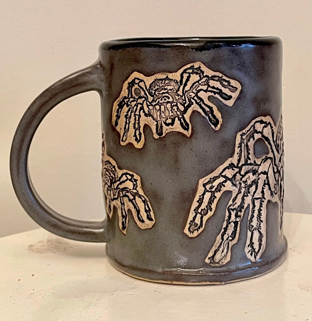 Tarantula Mug Handmade Pottery Art Mug - Etsy