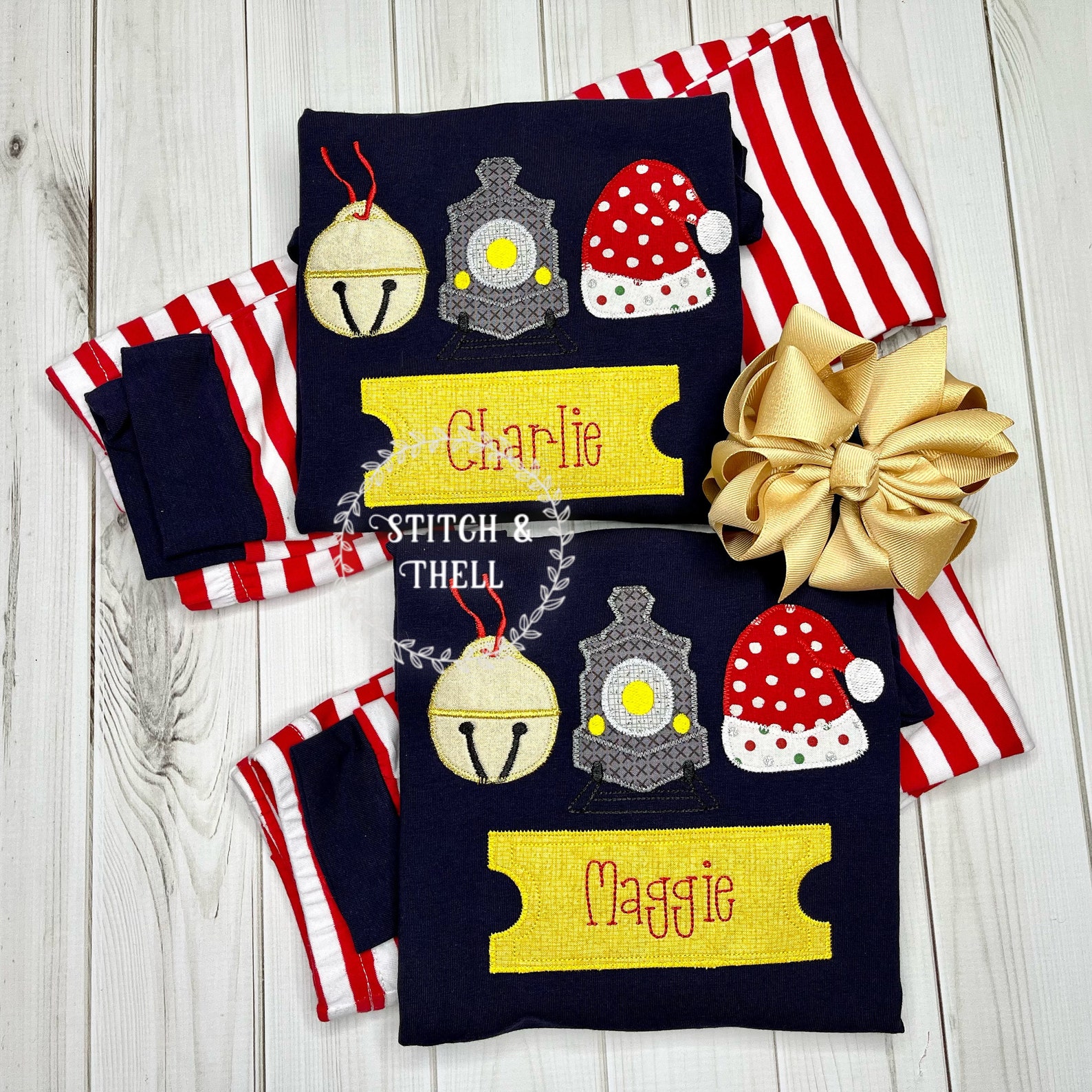 Polar Express Pajamas Christmas Polar Express Kid's - Etsy