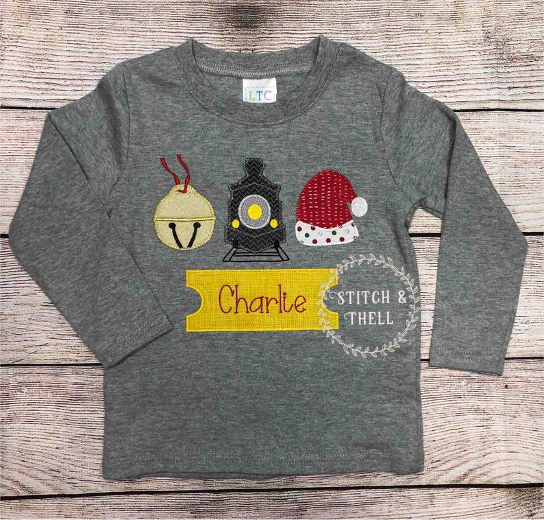 Polar Express Shirt Christmas Polar Express Kid's Polar - Etsy