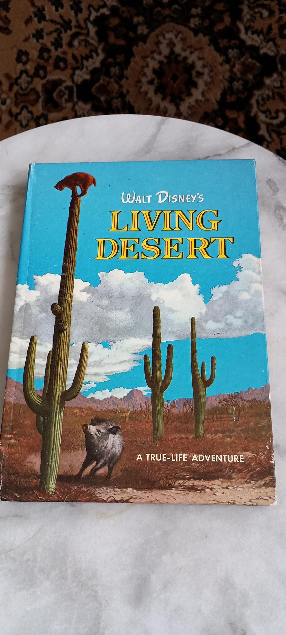 Walt Disney's Living Desert a True Life Adventure 1954 Vintage Book ...