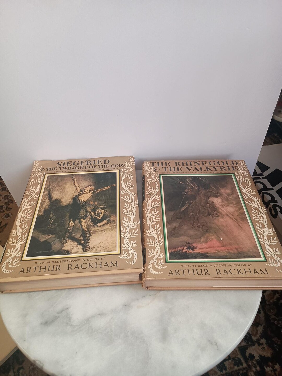 1939 SIEGFRIED TWILIGHT of GODS Rhinegoldvalkyrie Rackham Illustrated ...
