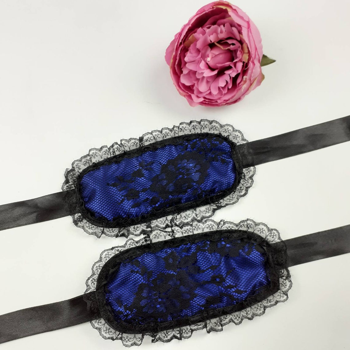 Handcuffs Handmade Lace Handcuffs Handcuffs Lace Ribbons on - Etsy