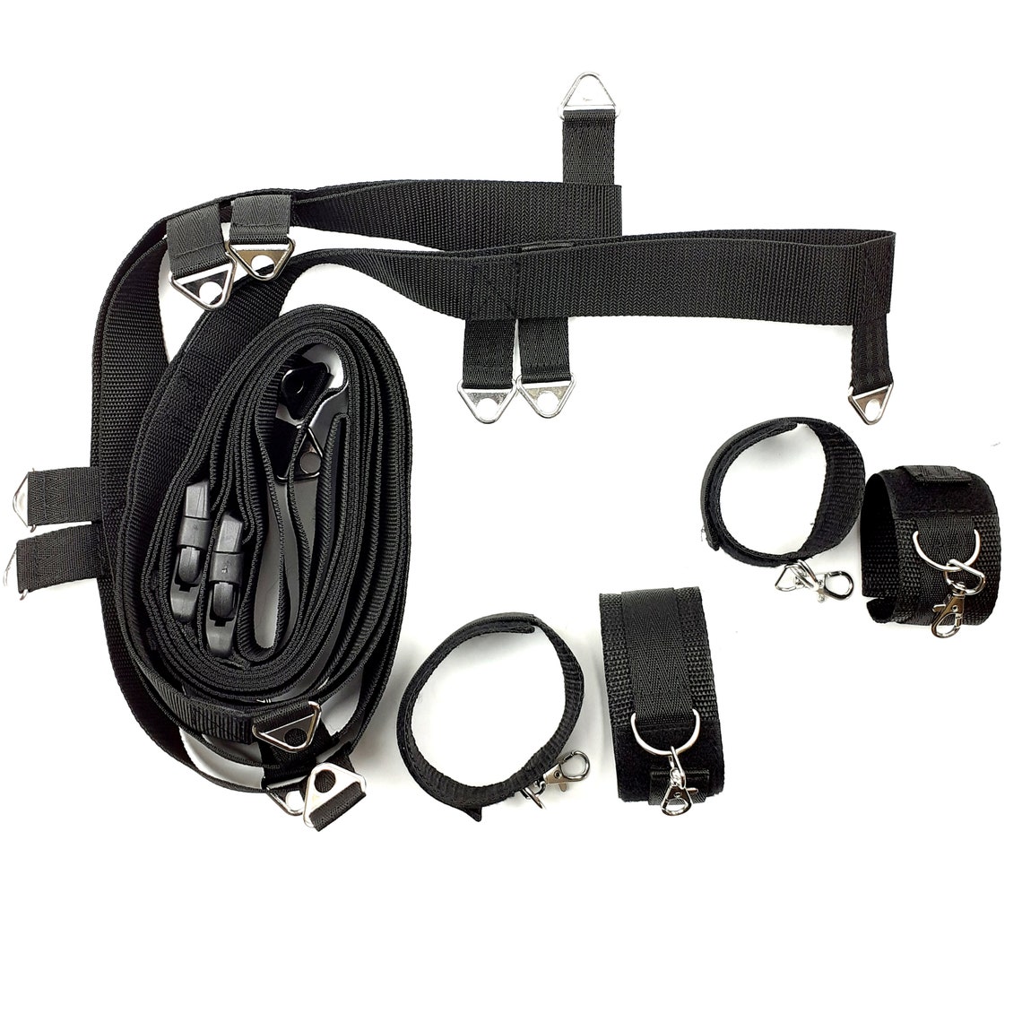 Bed Restraints Bdsm Bed Bdsm Bedroom Bed Handcuffs Bed - Etsy
