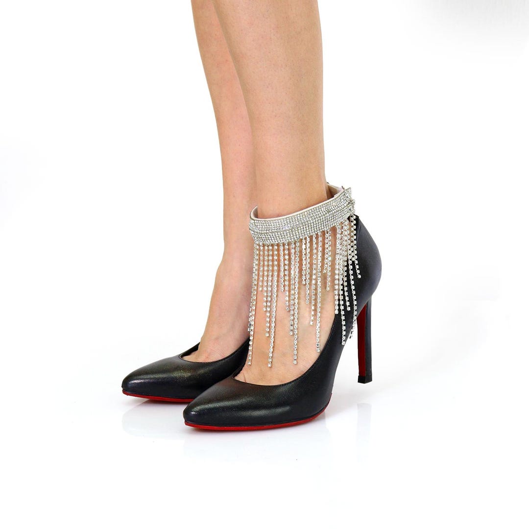 Rhinestone Leg Bracelet, Leg Accessory, Sparkly Accessory, Ancle ...